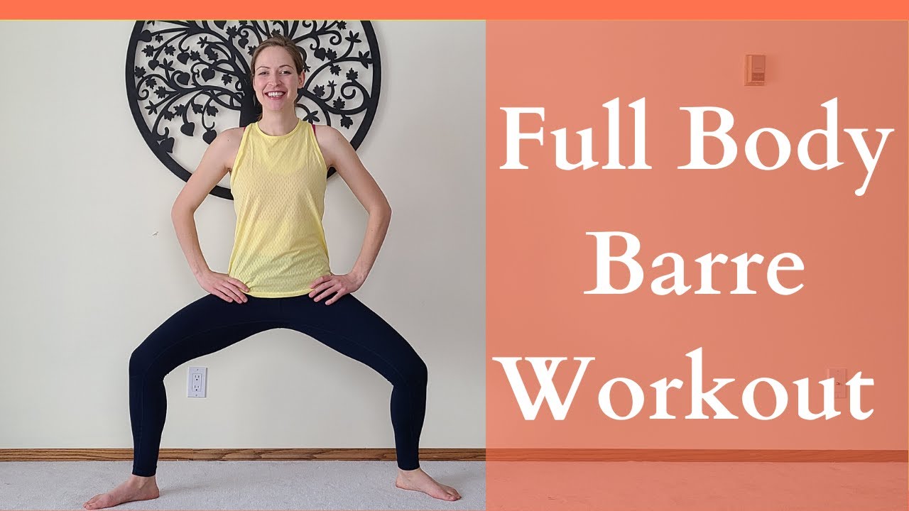 60 Minute No-Equipment Barre Fusion Workout - YouTube