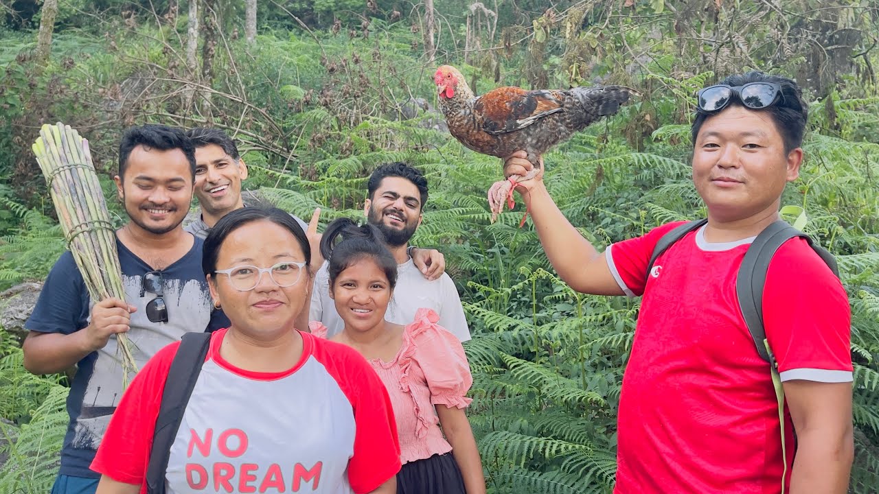 #Tour to beautyfull village Waleng -Basthala Village with dr.friends ...