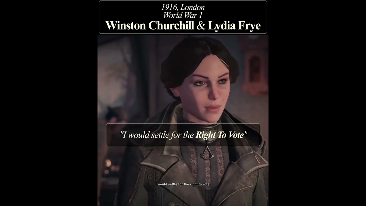 Winston Churchill and Lydia Frye #assassinscreed #acsyndicate #ubisoft ...
