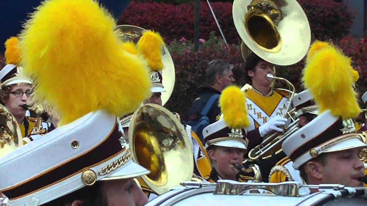 U of MN Gopher Marching Band, All the Single Ladies - YouTube