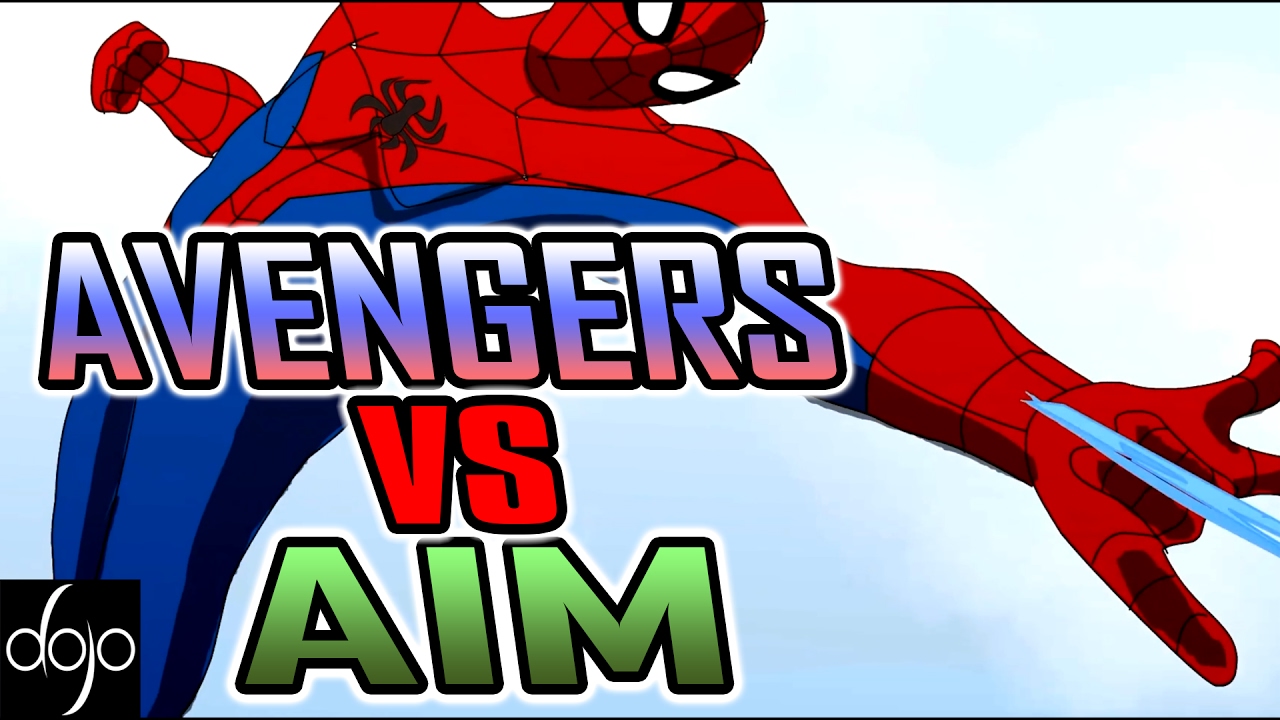 Avengers vs AIM - Marvel Superheroes Animation (by Psyder) - YouTube