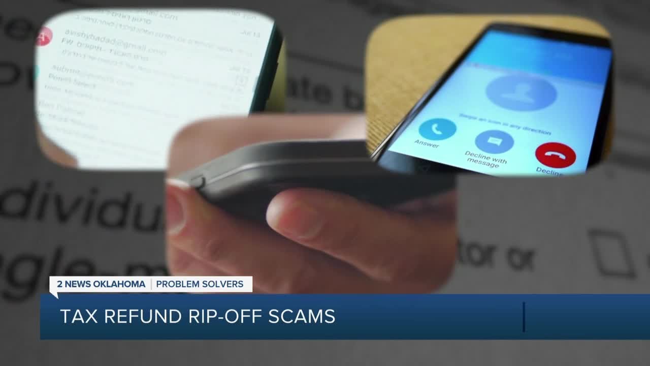 Tax refund rip-off scams - YouTube