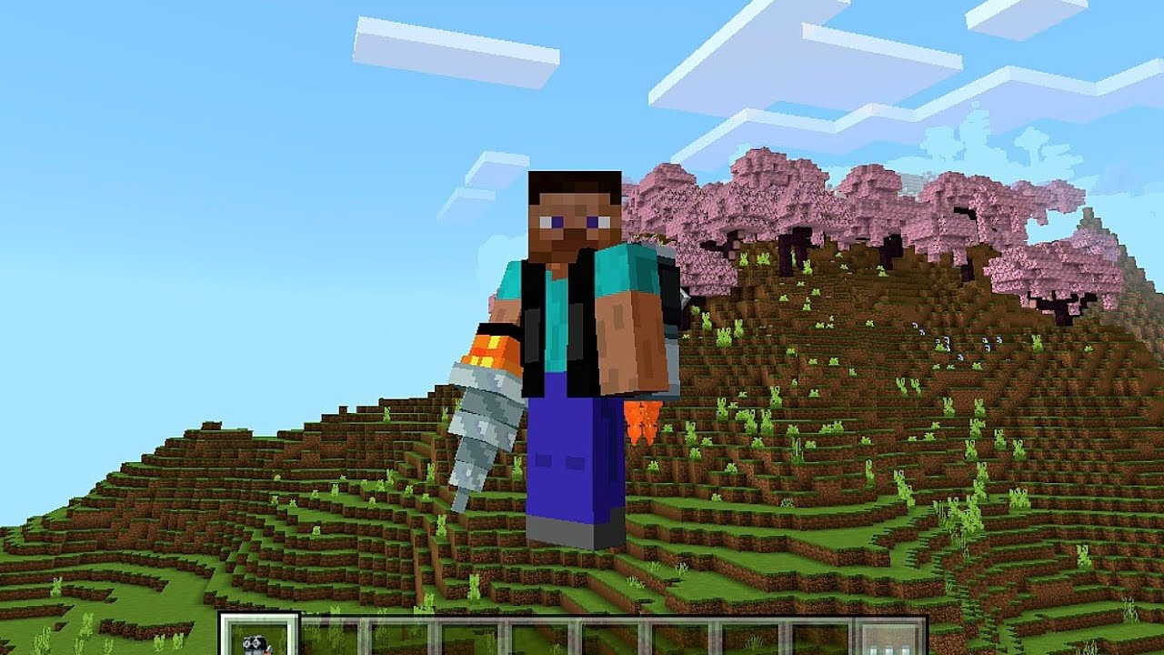 Jet-Drill addon (mcpe) - YouTube