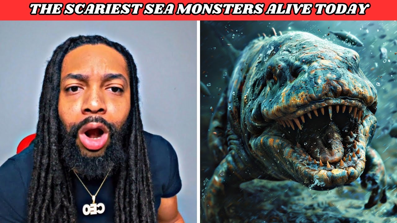 SCARIEST SEA MONSTERS ALIVE TODAY! 10 Mysterious Creatures Caught On Tape - YouTube