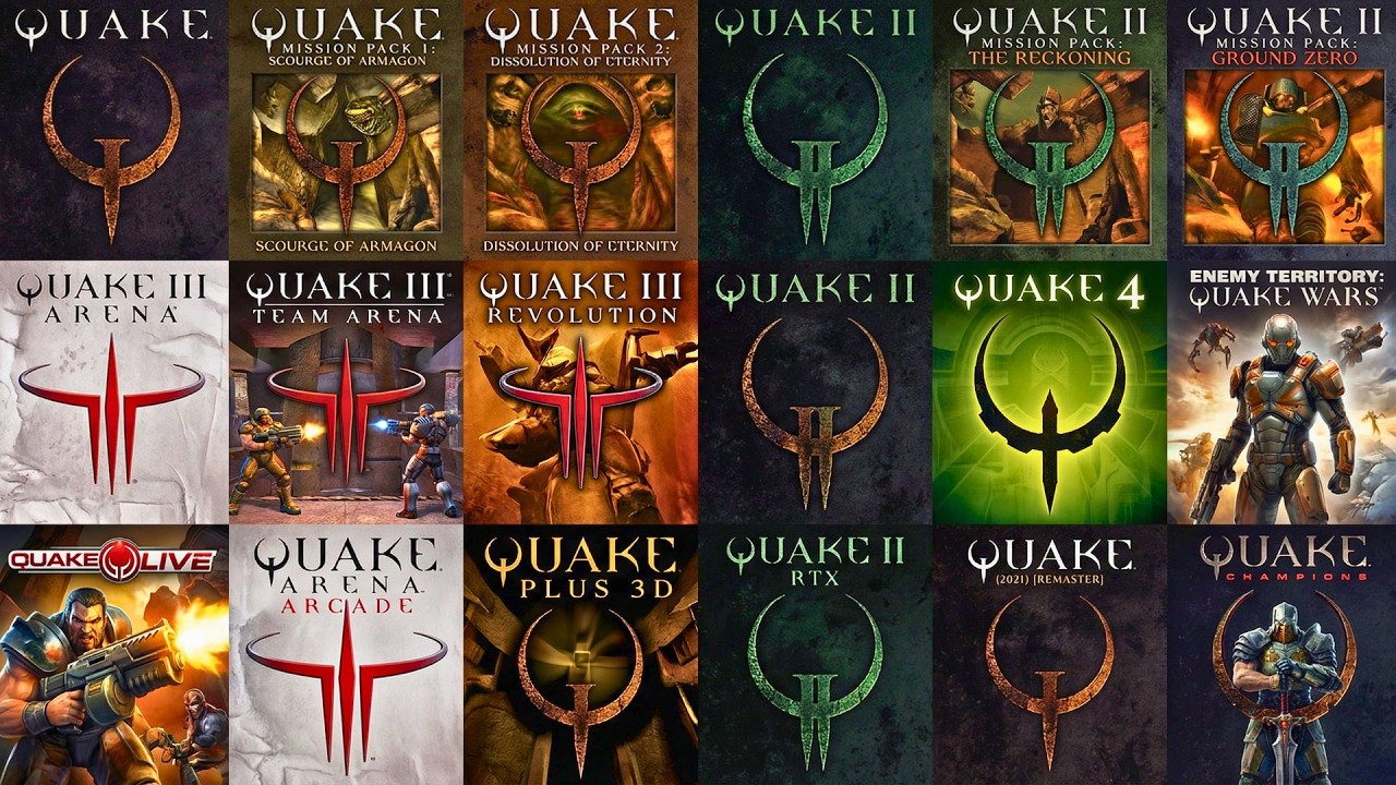 The Evolution of QUAKE Games (1996-2026) - YouTube