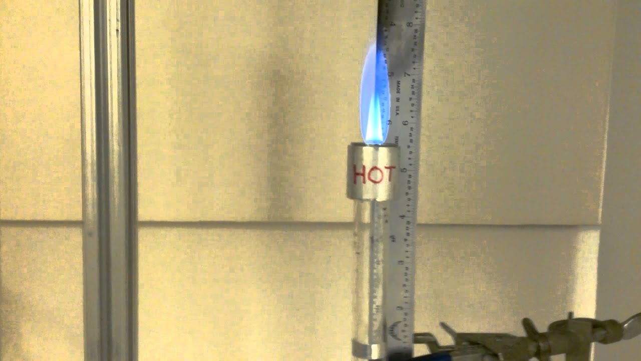 Propane-Air Premixed Flame - YouTube