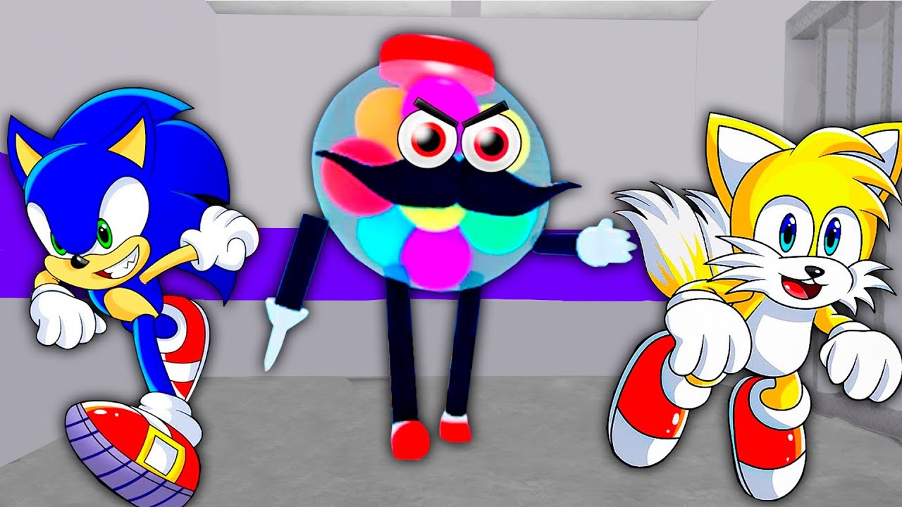Sonic & Tails ESCAPE EVIL CANDYLAND In Roblox - YouTube