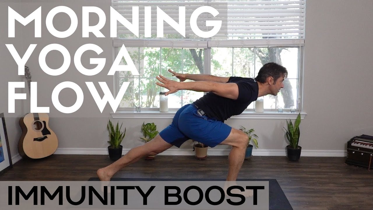 Morning Yoga Flow | Boost Immune System in 25 Minutes | David O Yoga ...