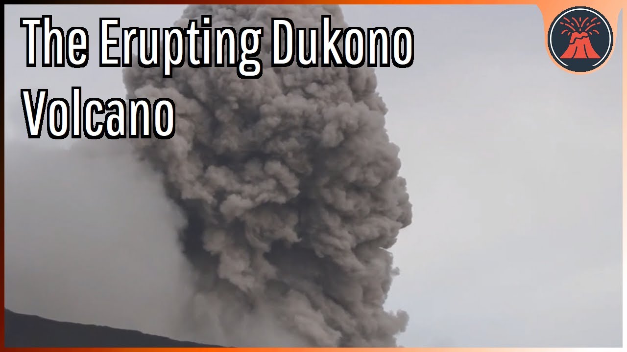 The Erupting Volcano that Joined Two Islands; Dukono in Indonesia - YouTube