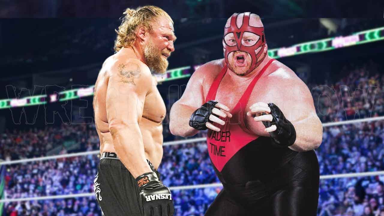 Brock Lesnar vs Vader No Holds Barred Match - YouTube