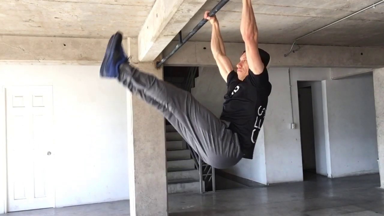 Como Hacer L Pull ups - YouTube