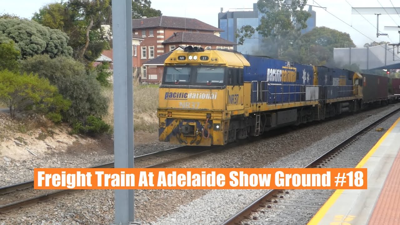 Freight Train At Adelaide Showground #18 - YouTube