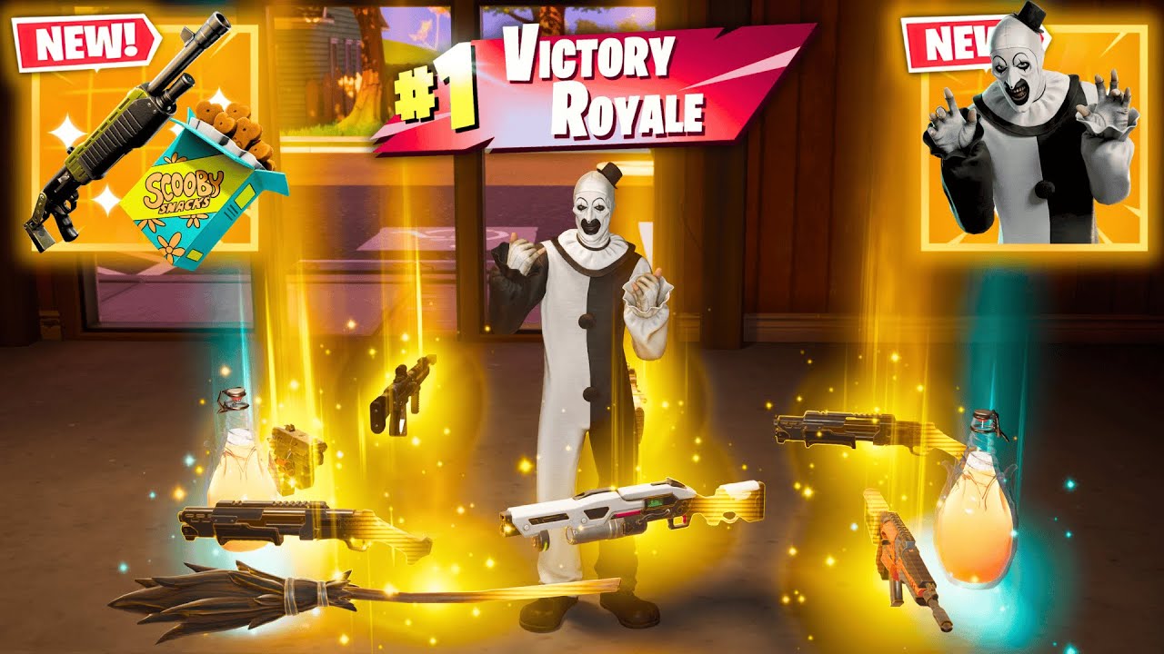 ALL MYTHIC AND EXOTIC GUNS IN FORTNITE (NEW! Fortnite Chapter 6 Season ...