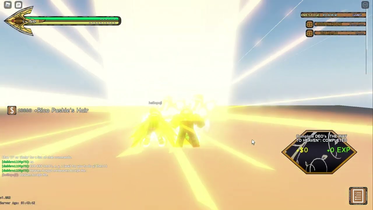 [YBA] Mr. Jukes Heaven, attempt 1# - YouTube