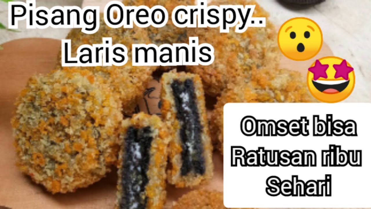 cara membuat Oreo goreng pisang rumahan terenak - YouTube