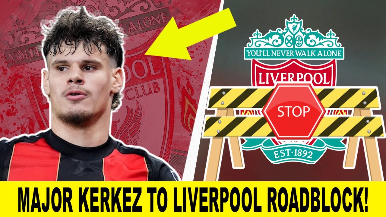 Liverpool Hit MAJOR Road Block In Milos Kerkez Deal! - YouTube