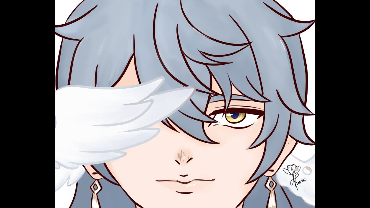 Drawing Sunday of HSR our Chicken Wings Boy - YouTube