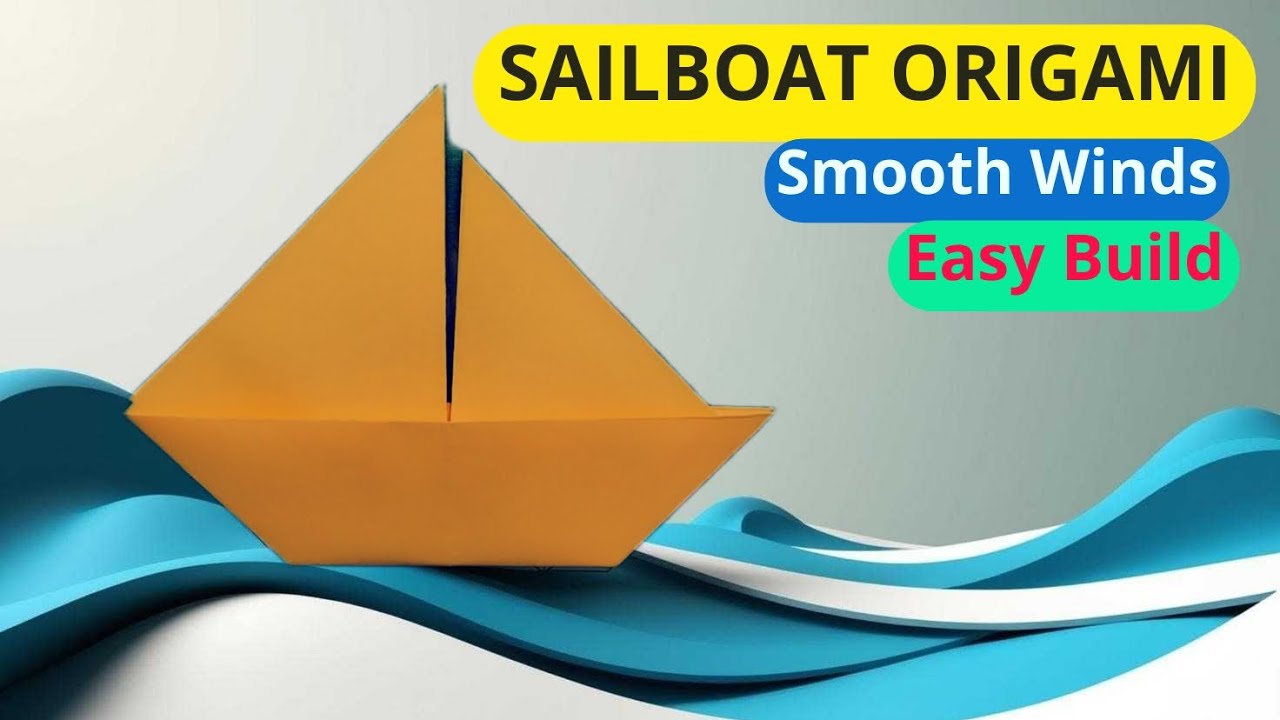 Easy Origami Plane: Paper Sailboat – Fun & Simple - YouTube