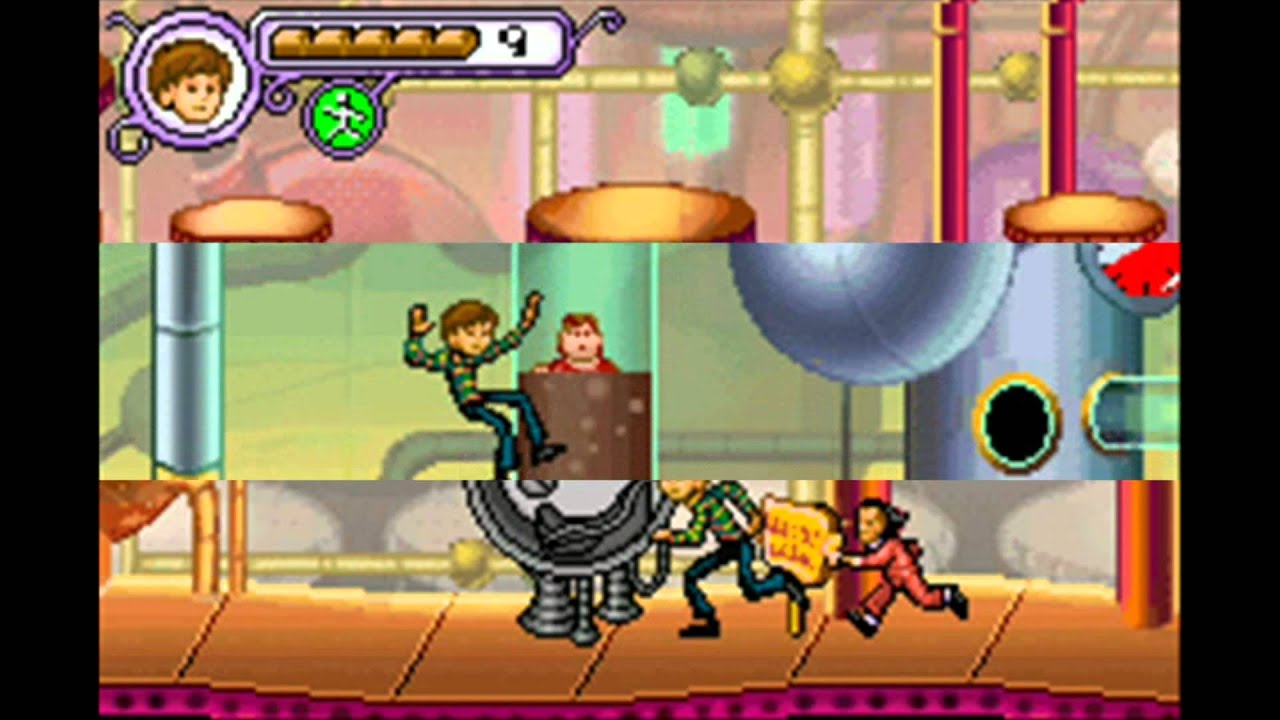 Charlie and the chocolate factory [GBA] music Wriggle sweets room HD ...