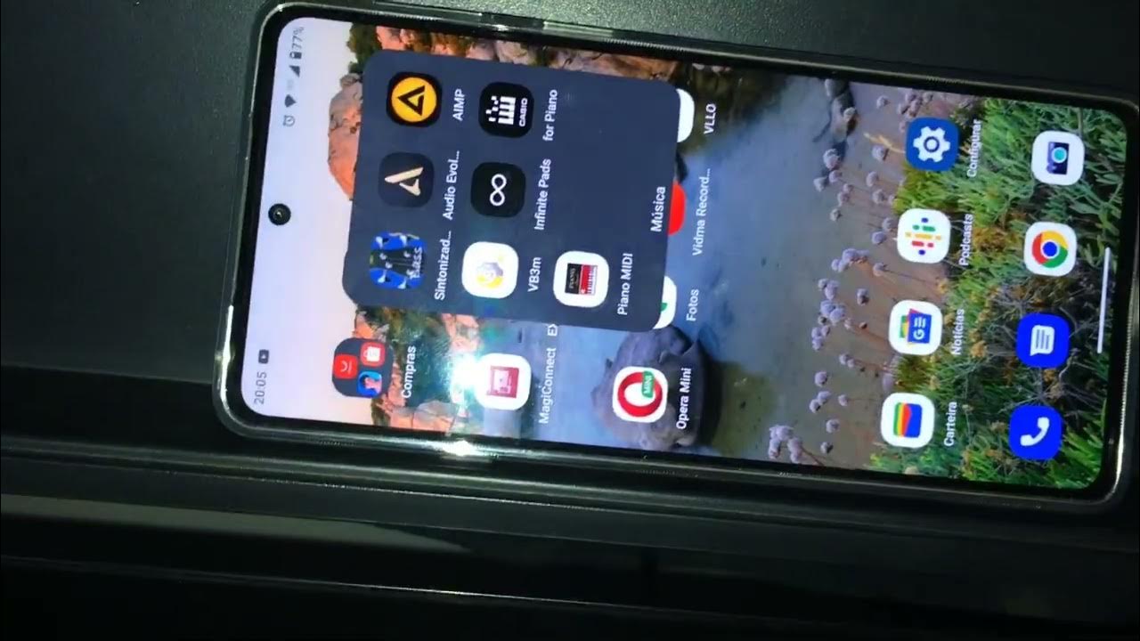 Abrindo o Chordana play for piano com o px s3000 - YouTube