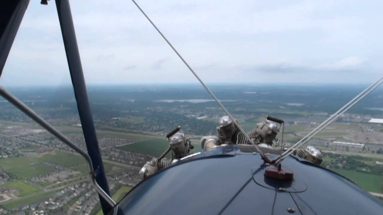 Biplane ride at Wings of the North at Flying Cloud Airport in Eden ...