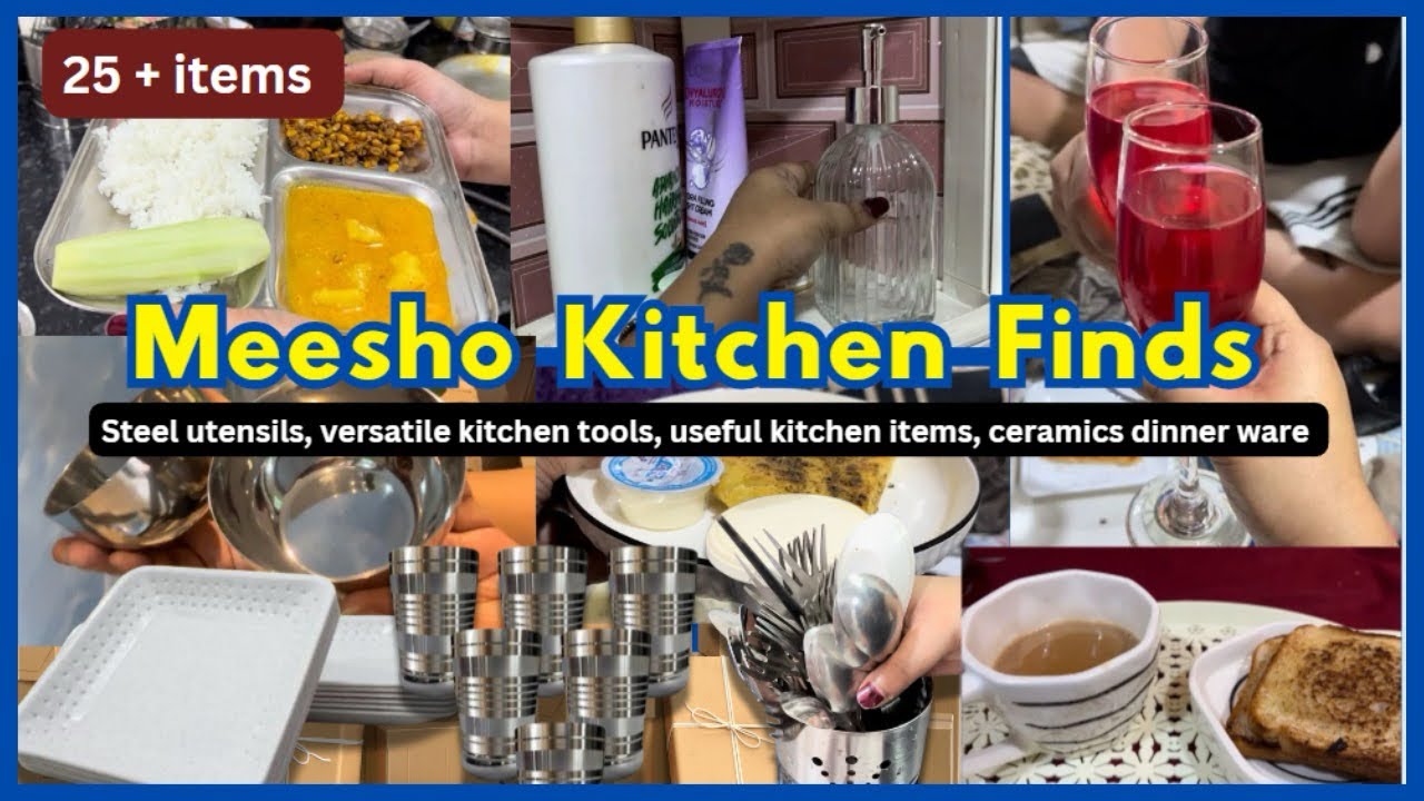 25 Meesho Kitchen Finds Starting at ₹56/- | Meesho Kitchen Items Haul ...