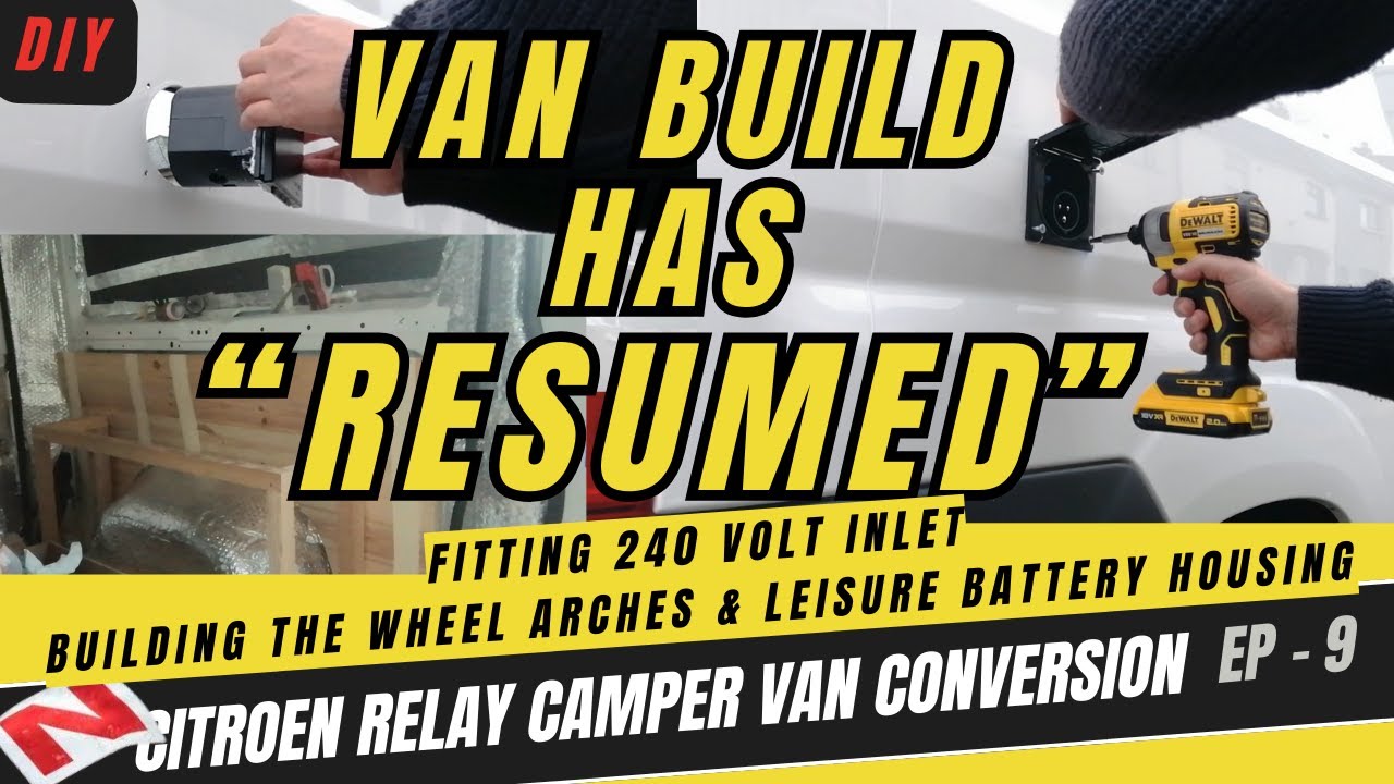 Citroen Relay SWB - Camper Van Conversion - Van Build has Resumed - YouTube