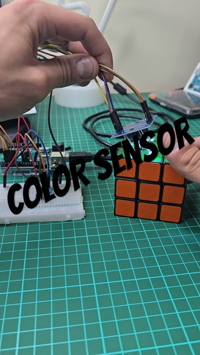 Arduino Color Sensor + RGB LED | Real-Time Color Detection with Rubik's Cube #shorts - YouTube