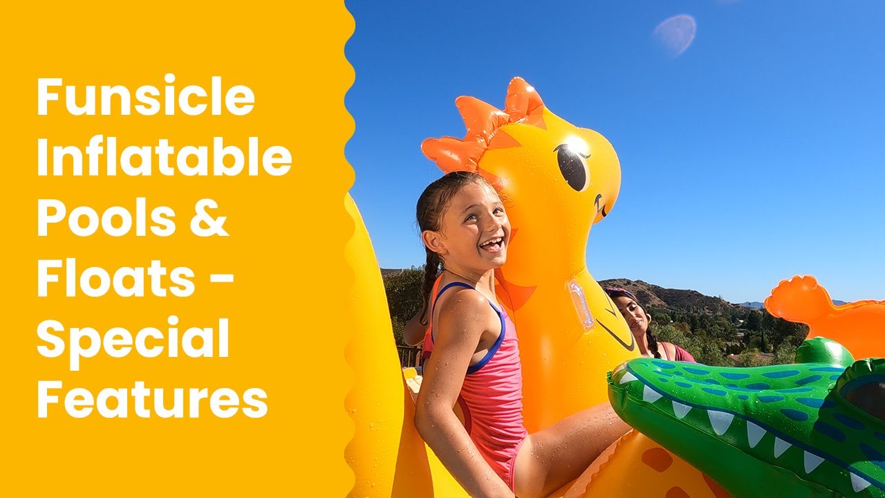 Funsicle Inflatables and Pool Floats – Special Features - YouTube