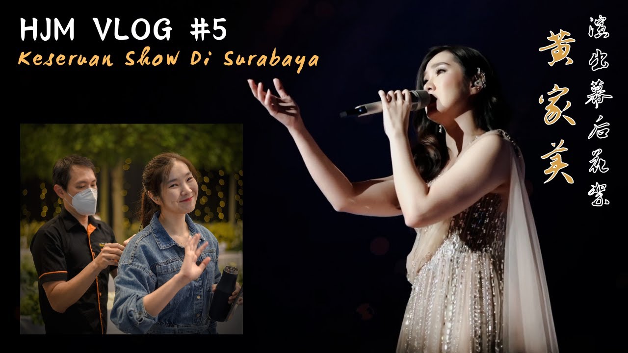HJM VLOG #5 - DESY HUANG LIVE PERFORMANCE VLOG - YouTube