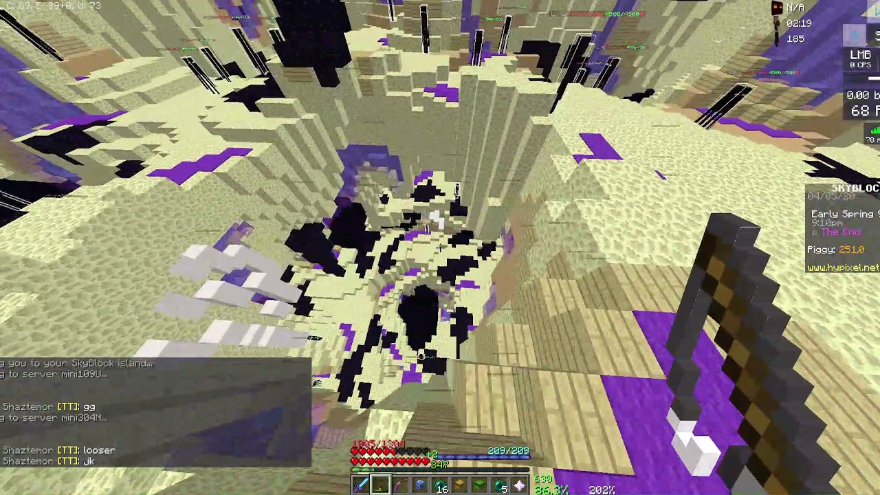 Hypixel Skyblock | Weird fall damage bug - YouTube