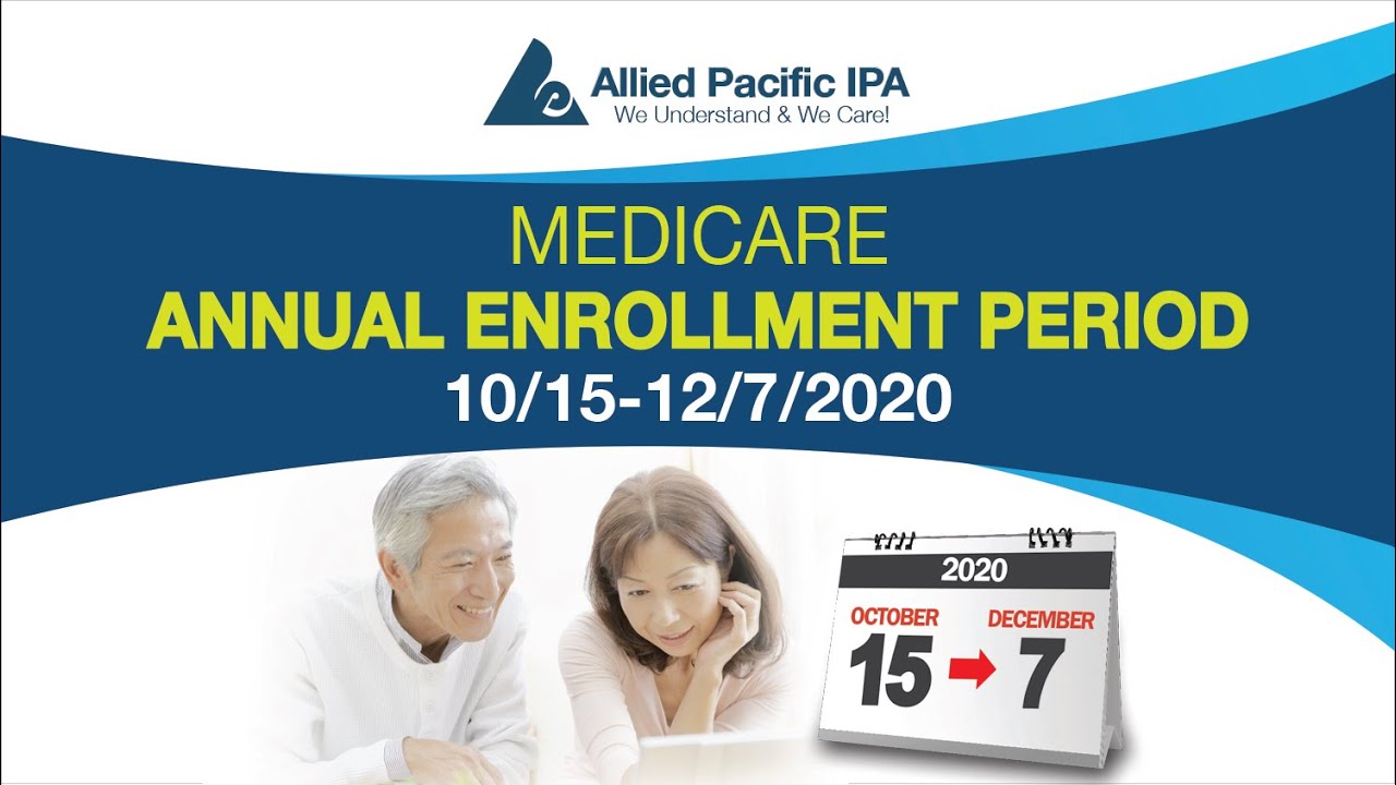 Medicare Annual Enrollment Period - YouTube