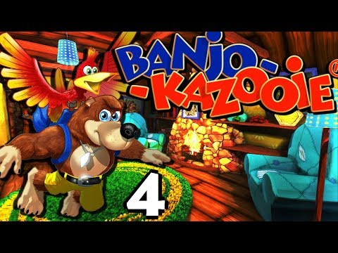 Banjo Kazooie [Part 4] - Bubblegloop Swamp, World 4, Tanktup, Tiptup ...