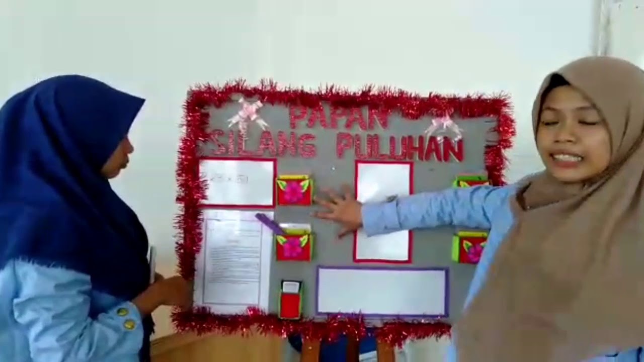 Alat peraga matematika "Papan Silang Puluhan" UIN RF PLG - YouTube