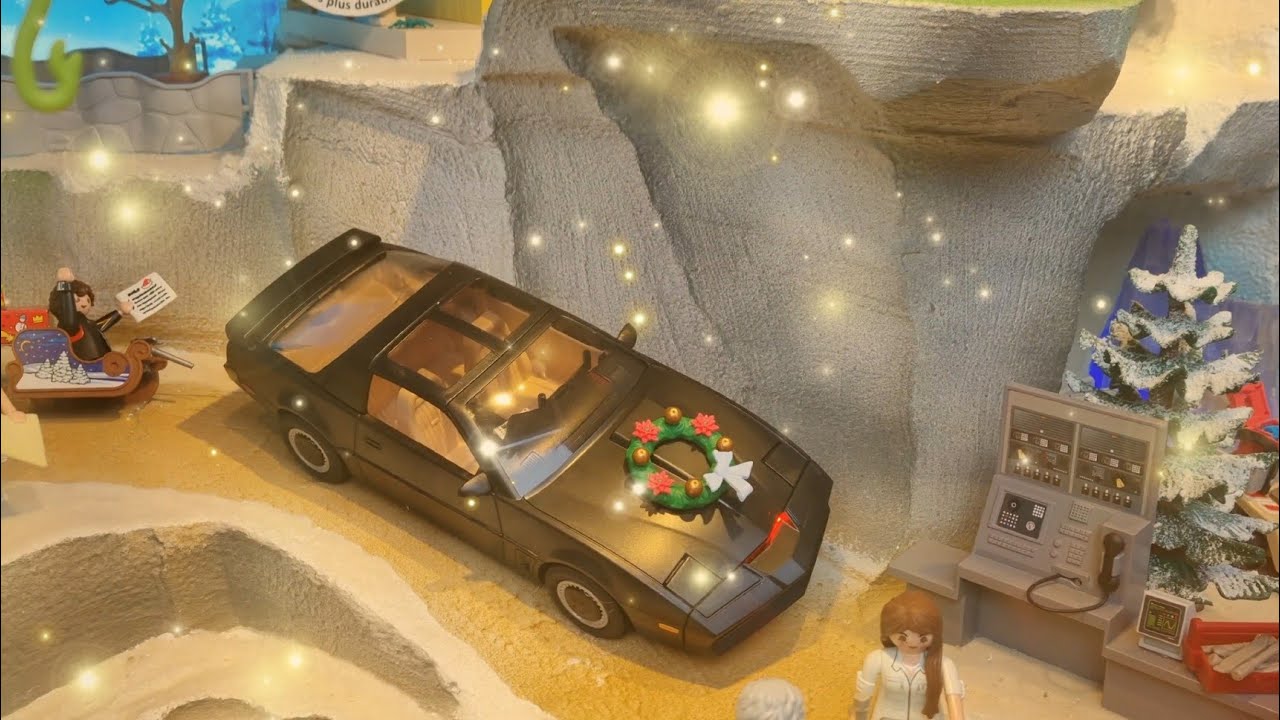Merry Christmas KITT Knight Rider Frohe Knight Rider Weihnachten mit ...