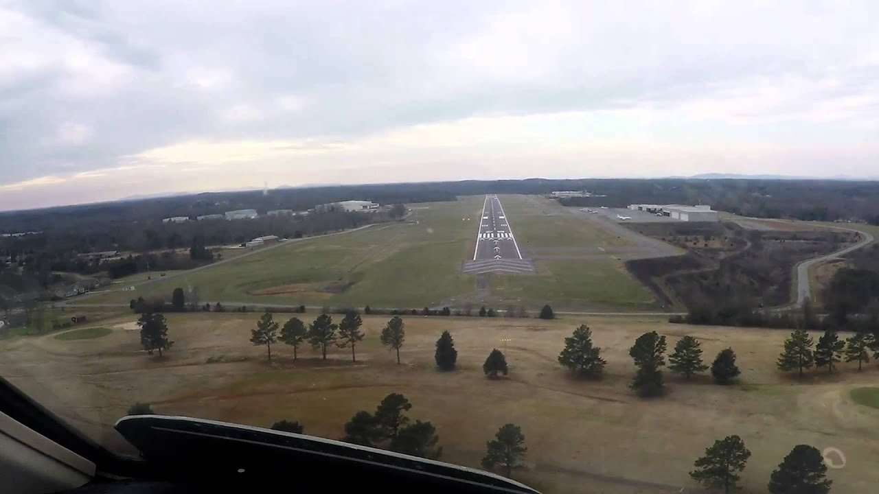 Citation Landing Statesville Airport - SVH - YouTube