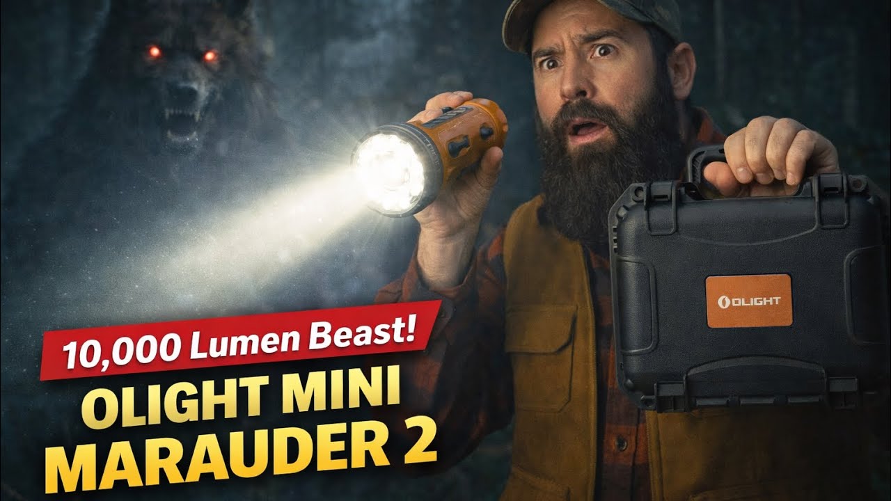 I Tested the 10,000 Lumen OLIGHT Mini Marauder 2… This Thing Is a Beast ...