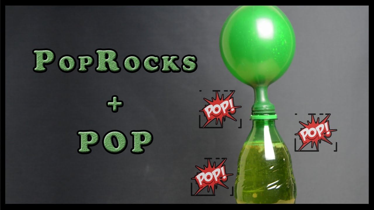 Self-Inflating Balloon using Pop Rocks - YouTube