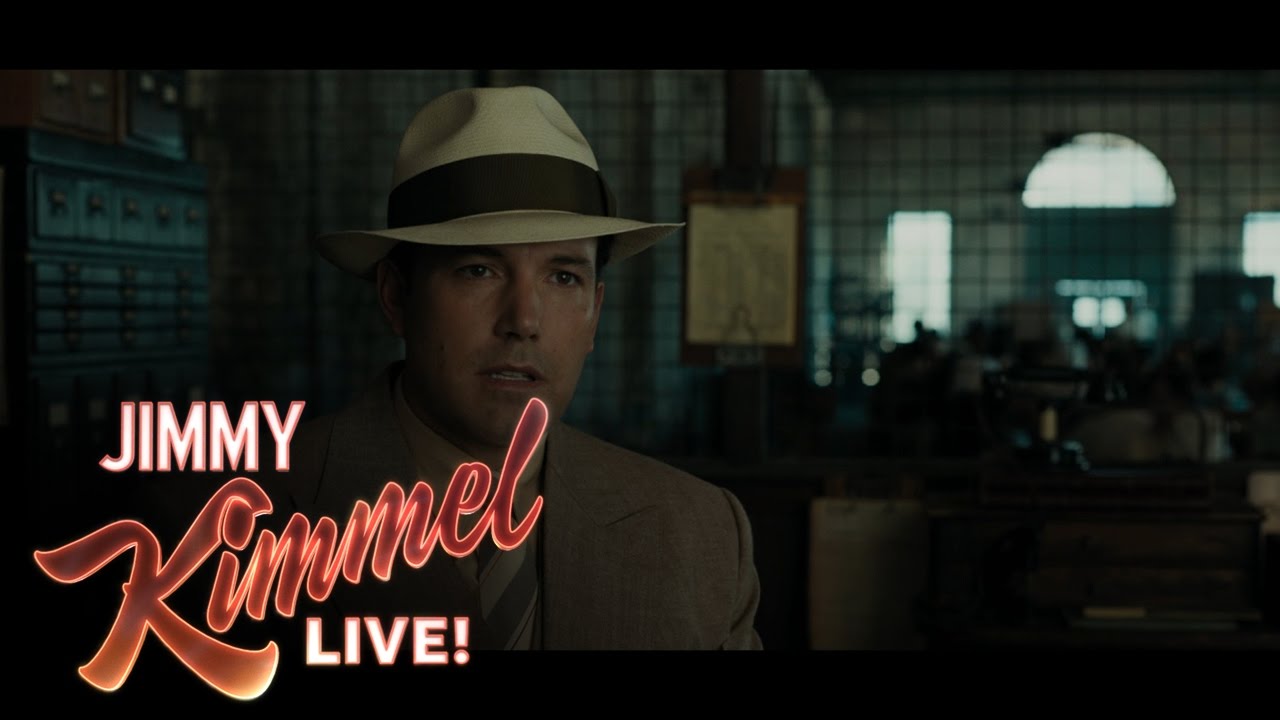 Ben Affleck on Making a Gangster Movie - YouTube