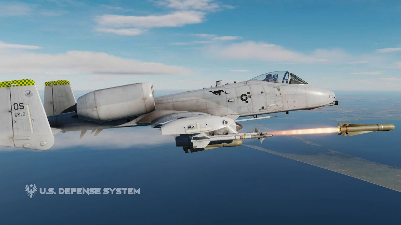 How does the A-10 Warthog Attack Russian Armored Vehicles and Tanks ...