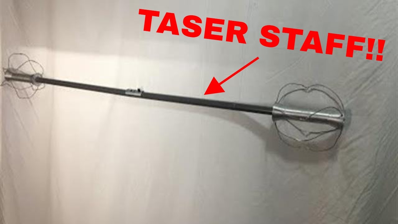 Today I made A Star Wars Electrostaff using Tasers!! - YouTube