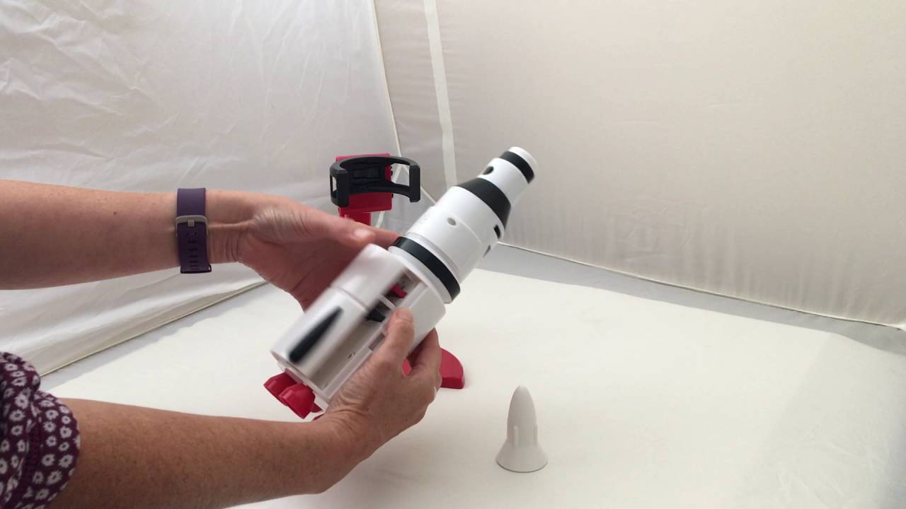 Rocket Projector Image discs and projection focus - YouTube