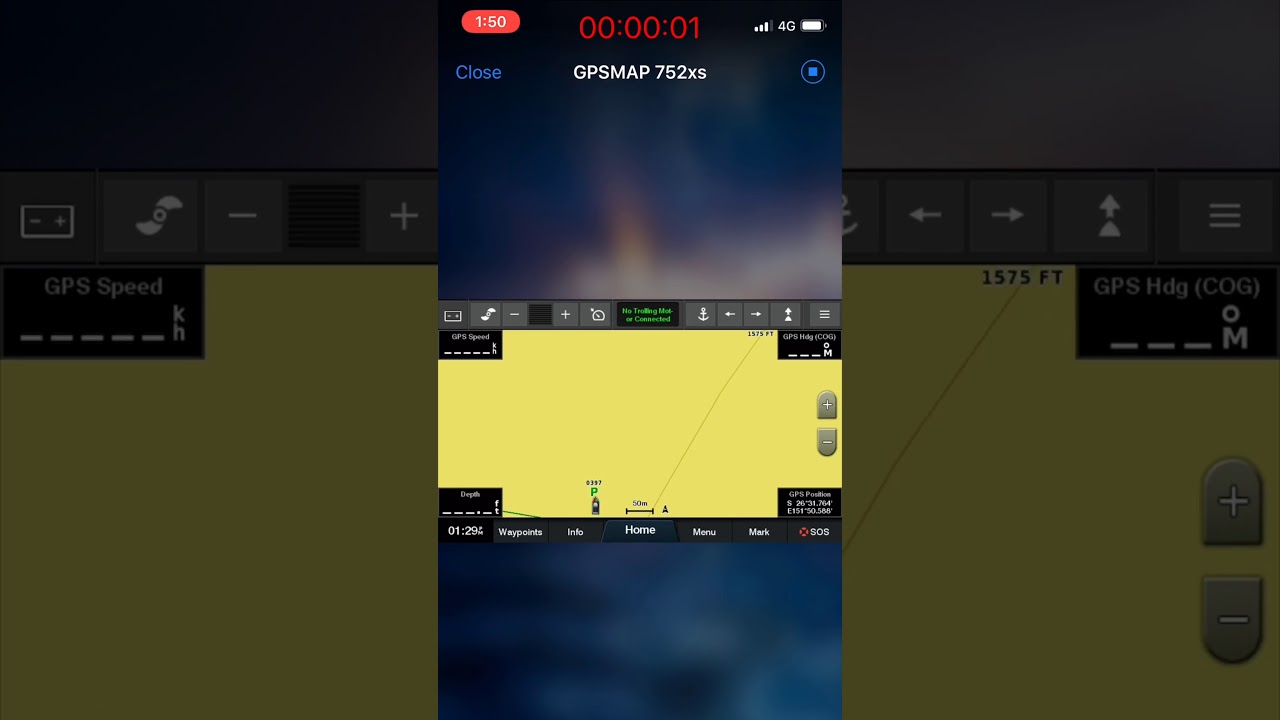 Lesson 5 - Screen Recording via the GARMIN Active Captain App - YouTube