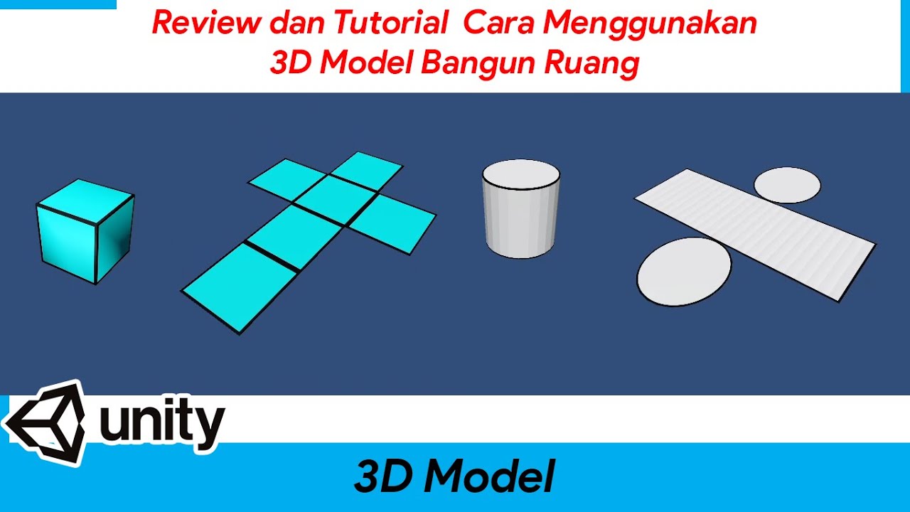 Jual 3D Model Bangun Ruang dan Animasi Jaring-Jaring (Updated) - Link ...