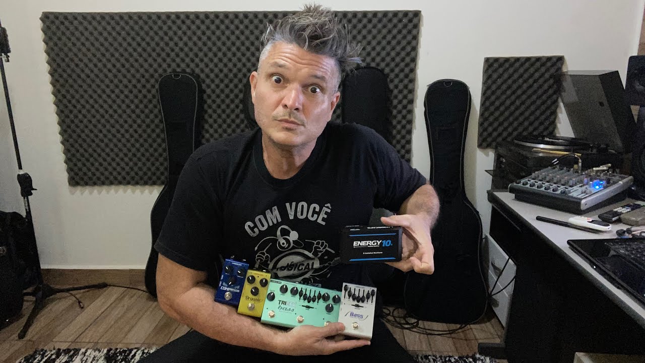UNBOXING Novos Pedais e Pedaleira (Landscape Audio) BassTube Marcio ...