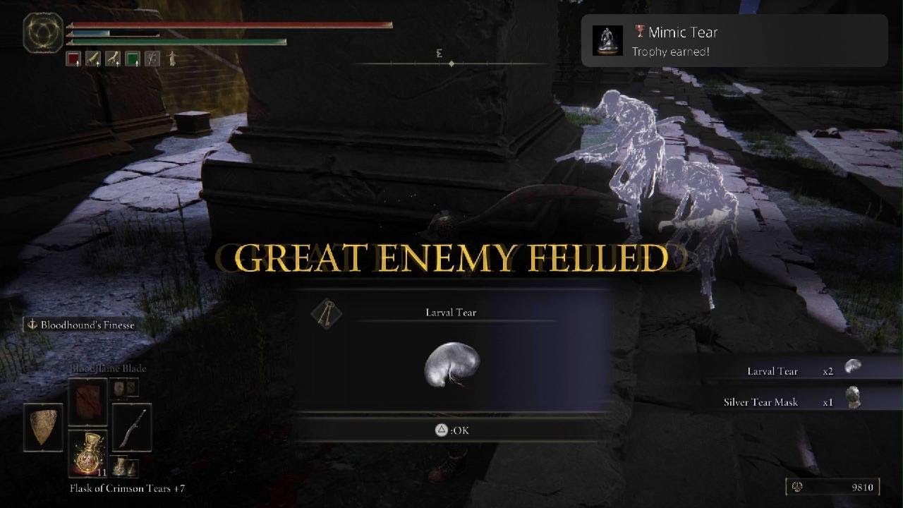 Elden Ring - Mimic Tear Trophy 🏆 - YouTube