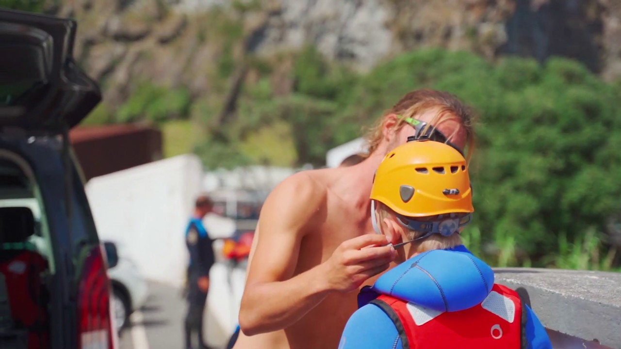 Coasteering with Azorean Active Blueberry - YouTube
