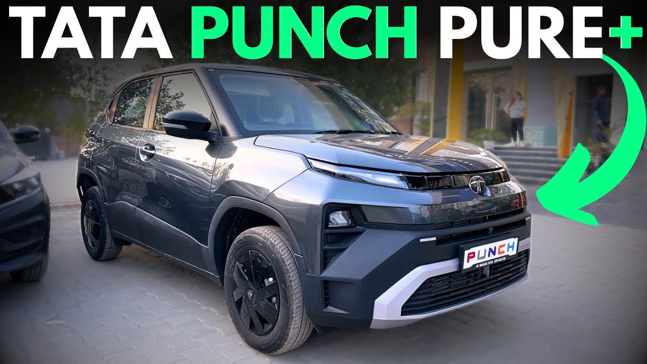 Finally Tata Punch Pure Plus is here | Tata Punch 2026 Facelift Pure ...