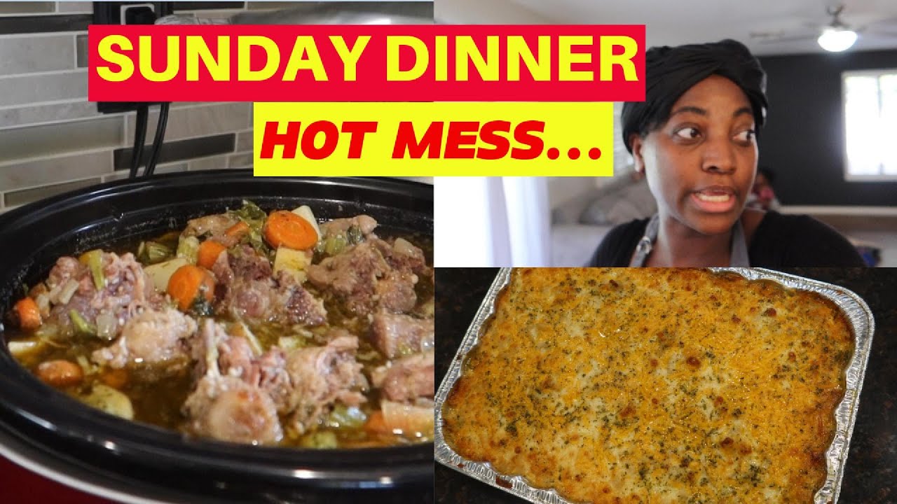Sunday Dinner For A Large Family (Raw) - YouTube