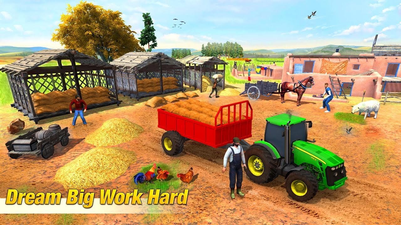 Farming Game 2020 - Free Tractor Driving Games - YouTube